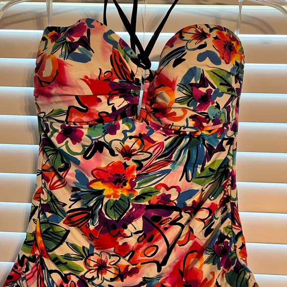 La Blanca | Swim | Floral Multicolor Tankini Top | Poshmark